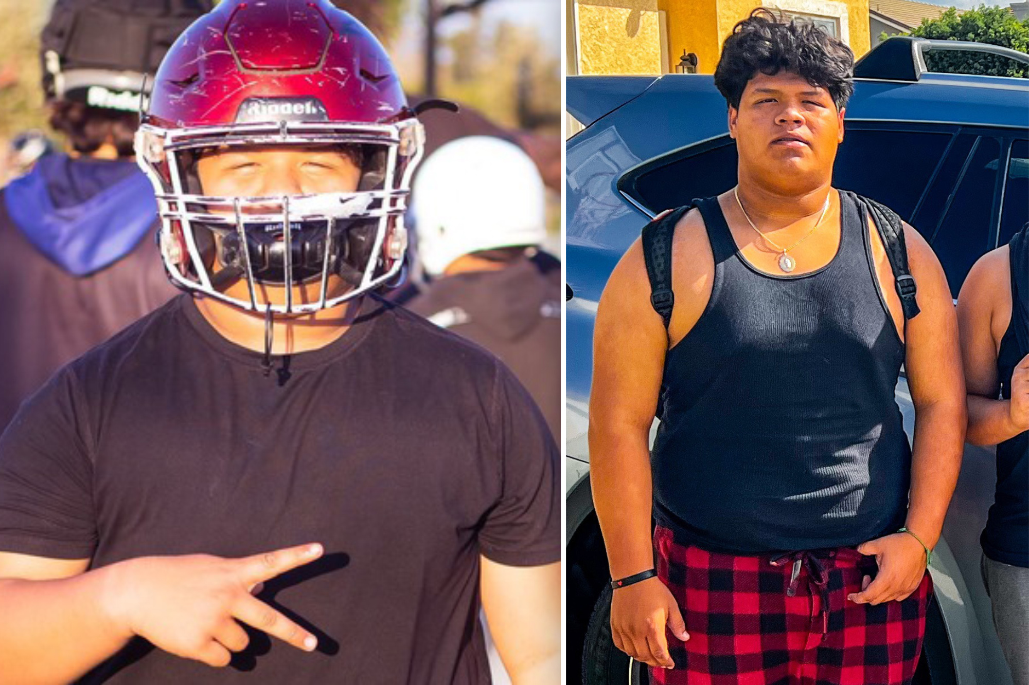 High school football star, 14, shot dead in California neighborhood ...