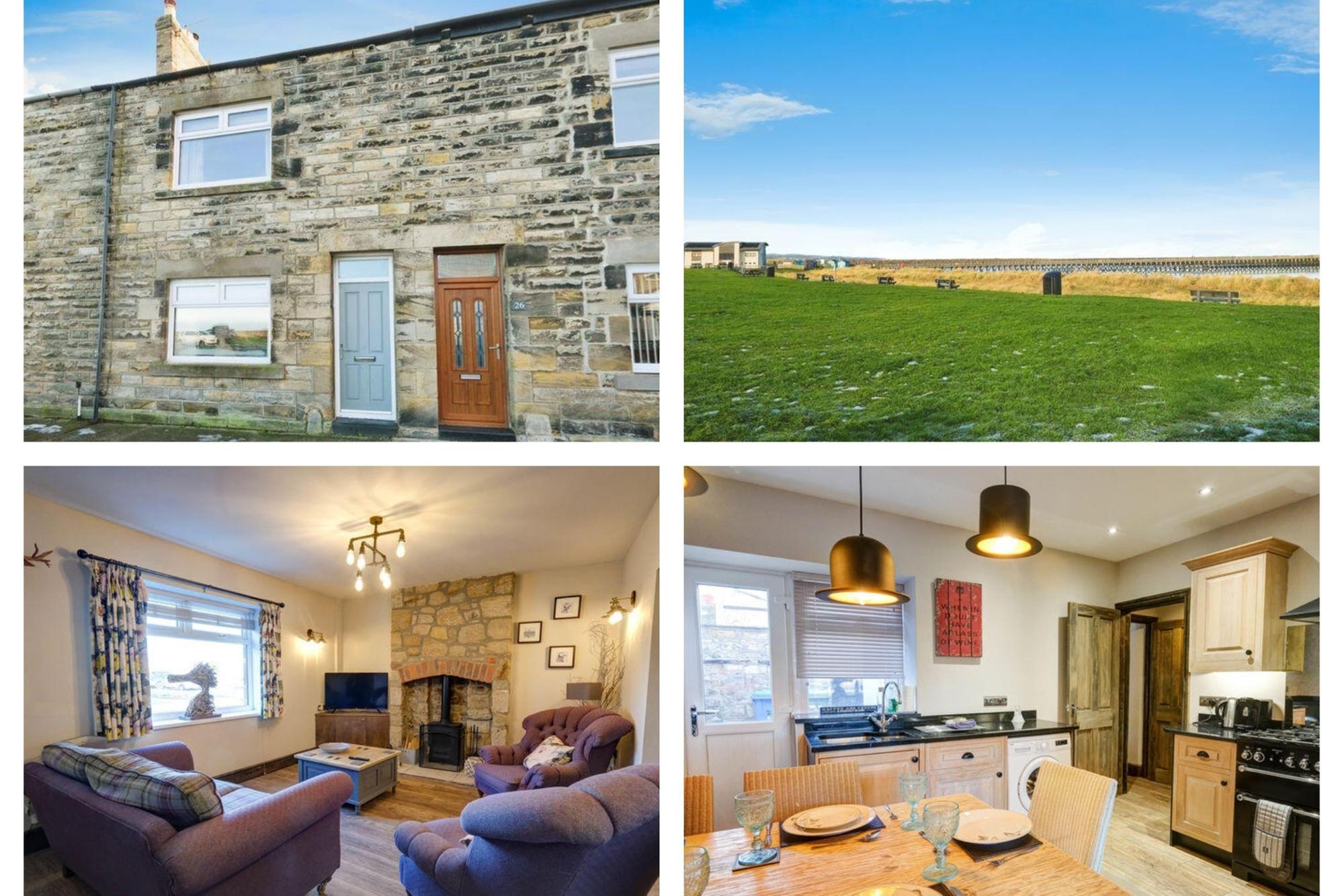 Home just yards from Northumberland beach up for sale after creative ...