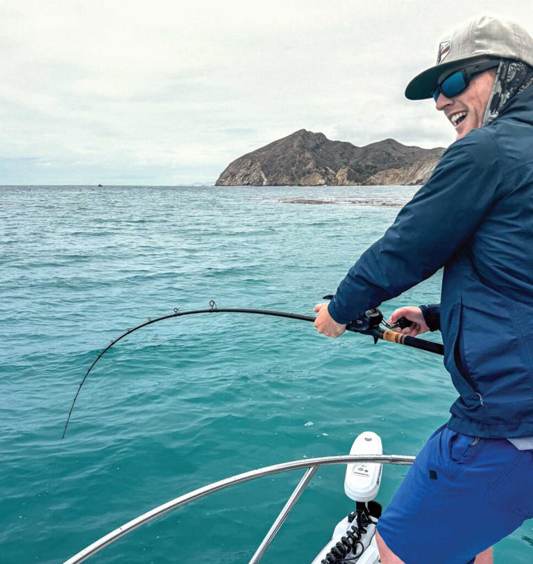 Targeting white seabass along the Channel Islands
