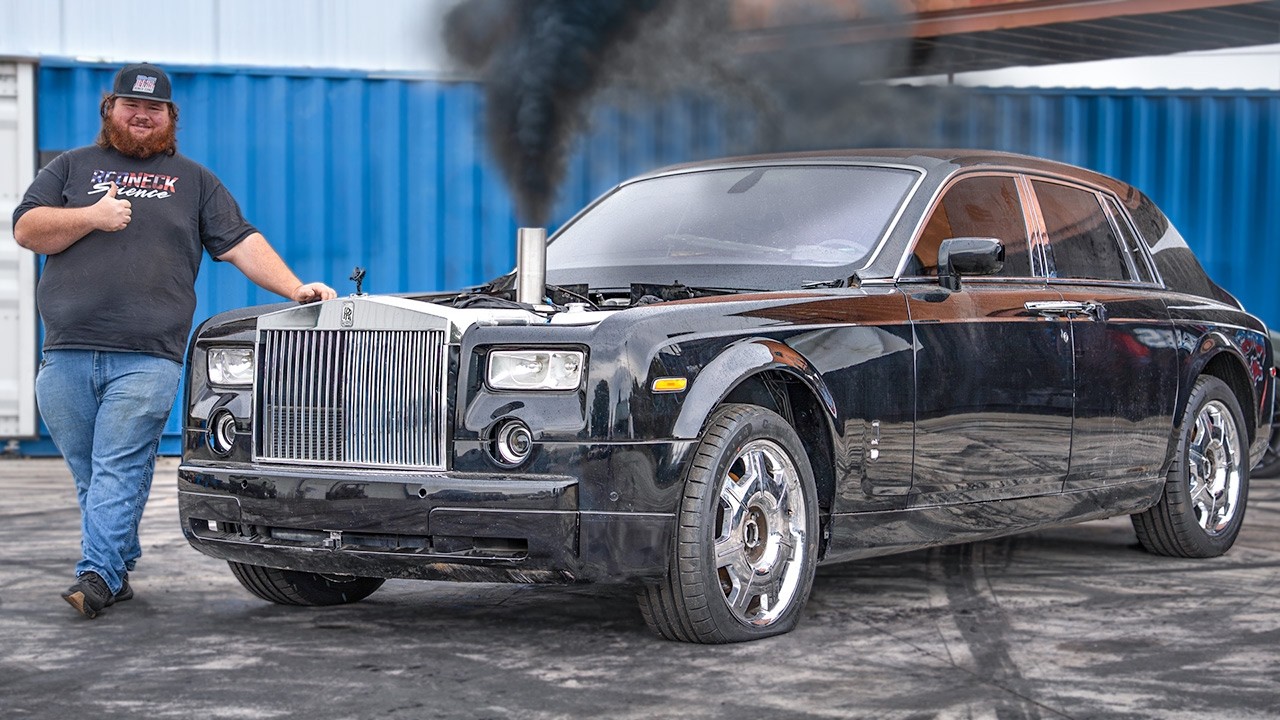 We put a truck motor in a Rolls-Royce... worst idea ever