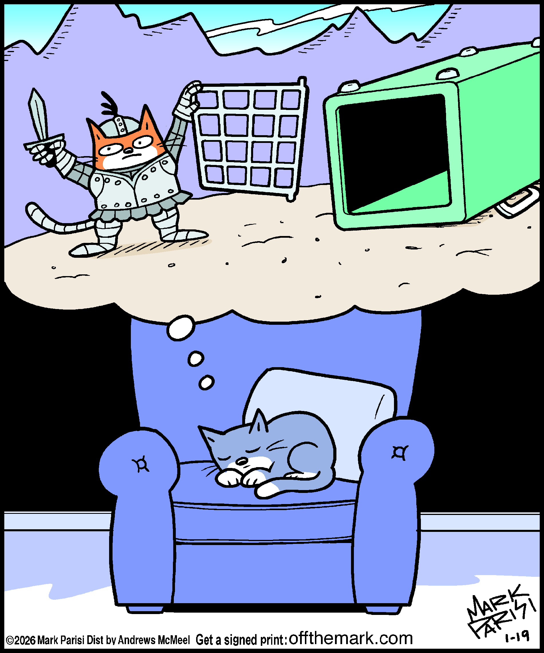 Off the mark by Mark Parisi