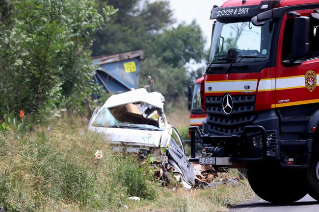 Taxi driver charged after horror school transport crash kills 12 learners
