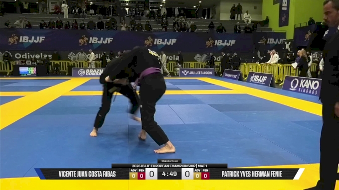 Patrick Yves Herman Fenie vs Vicente Juan Costa Ribas 2026 European Jiu ...
