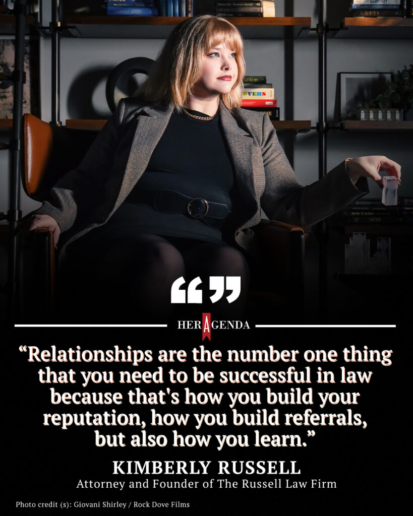 A peek inside her agenda: Kimberly Russell