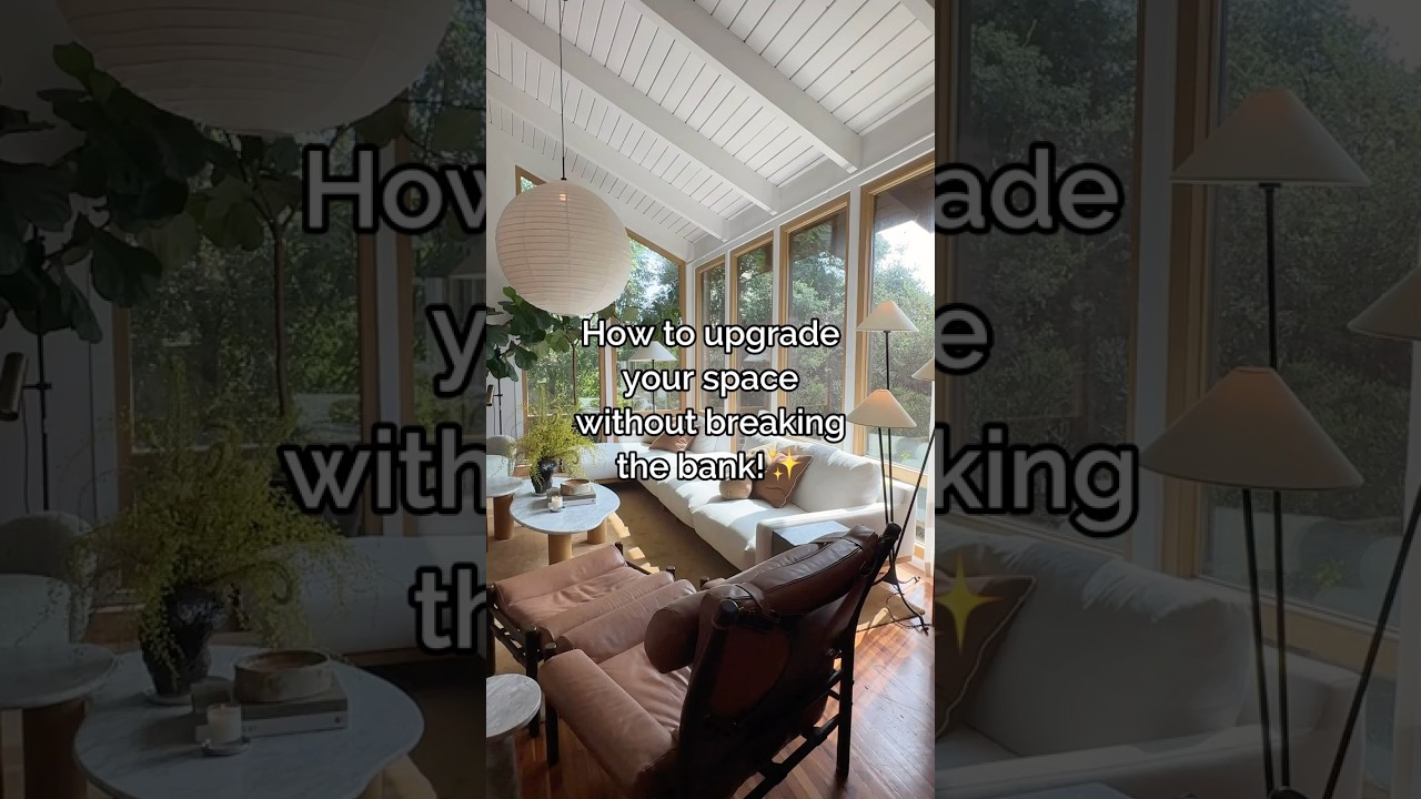 How to achieve big home style goals while staying on a budget