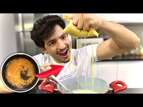 Tentando fazer miojo caseiro do 5-Minute Crafts: deu ruim demais! 😂