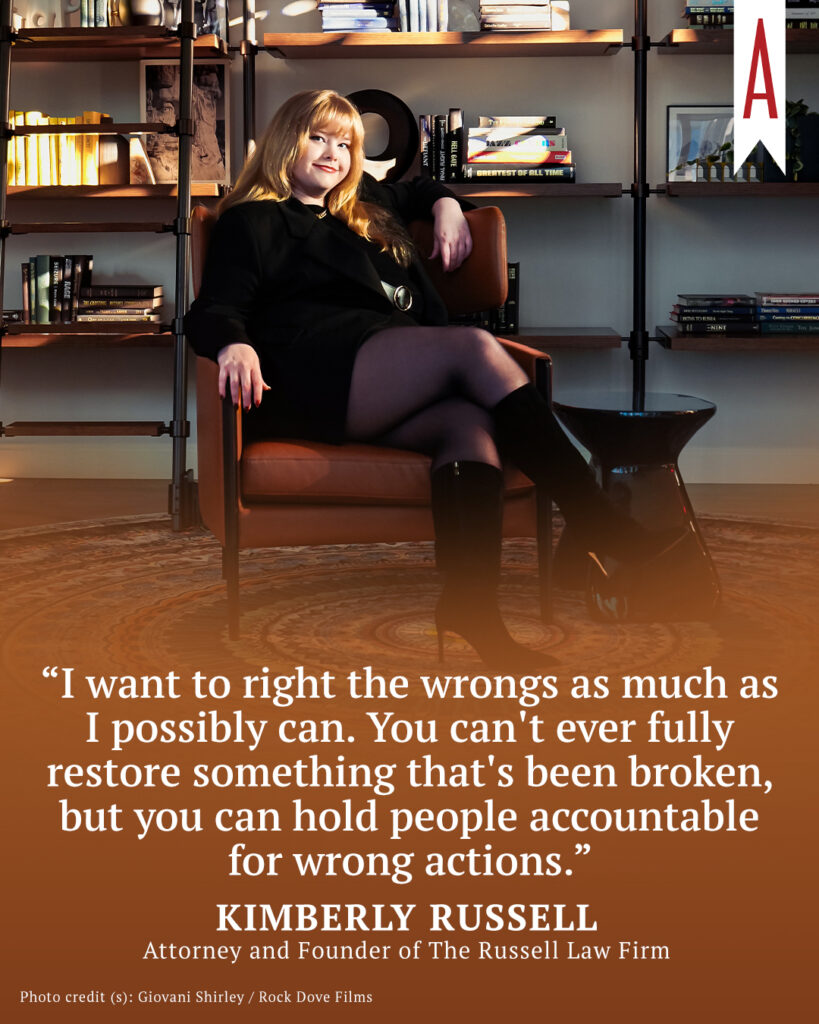A peek inside her agenda: Kimberly Russell