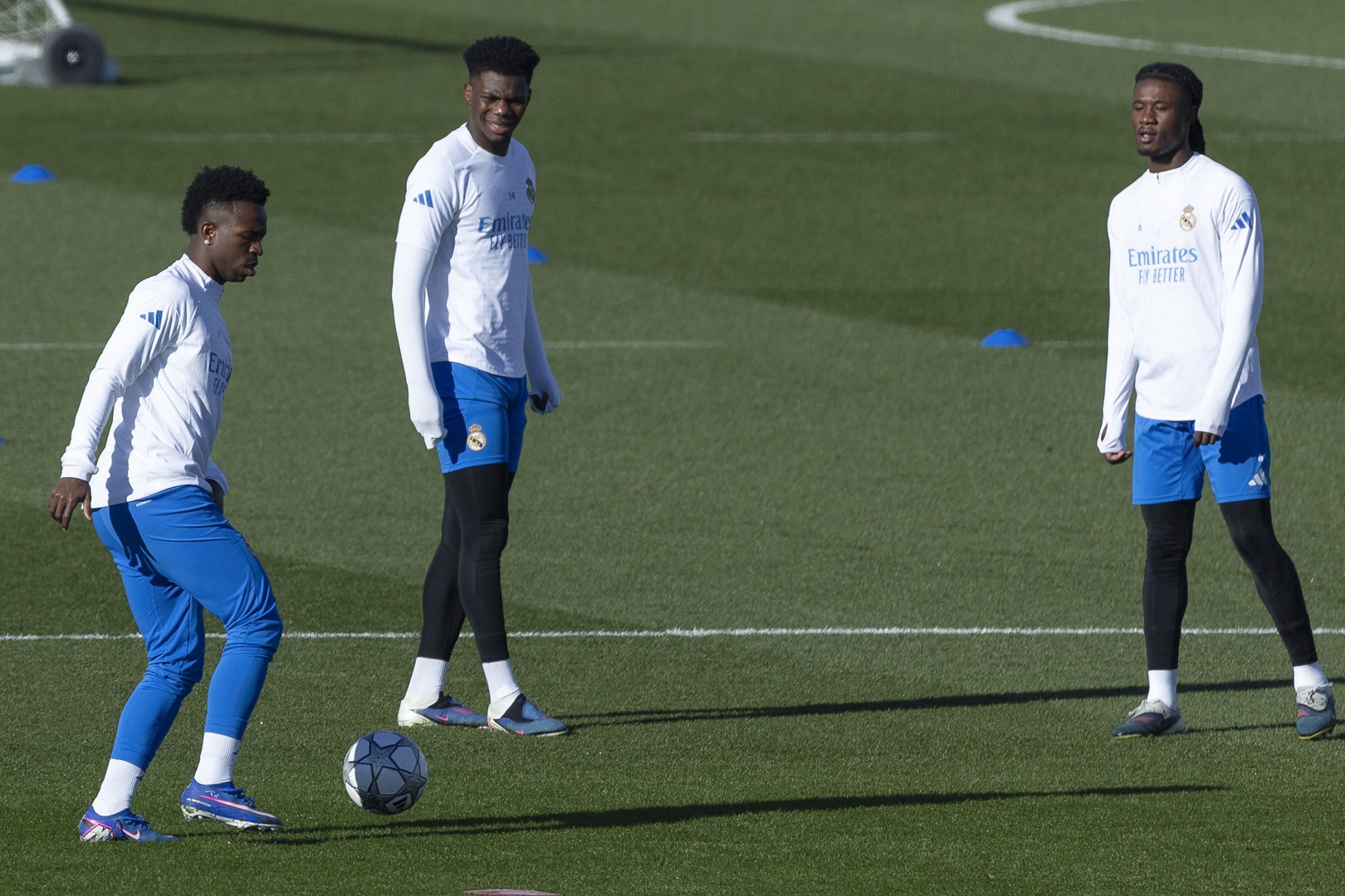Rodrygo regresa al grupo en vísperas del duelo ante el Mónaco