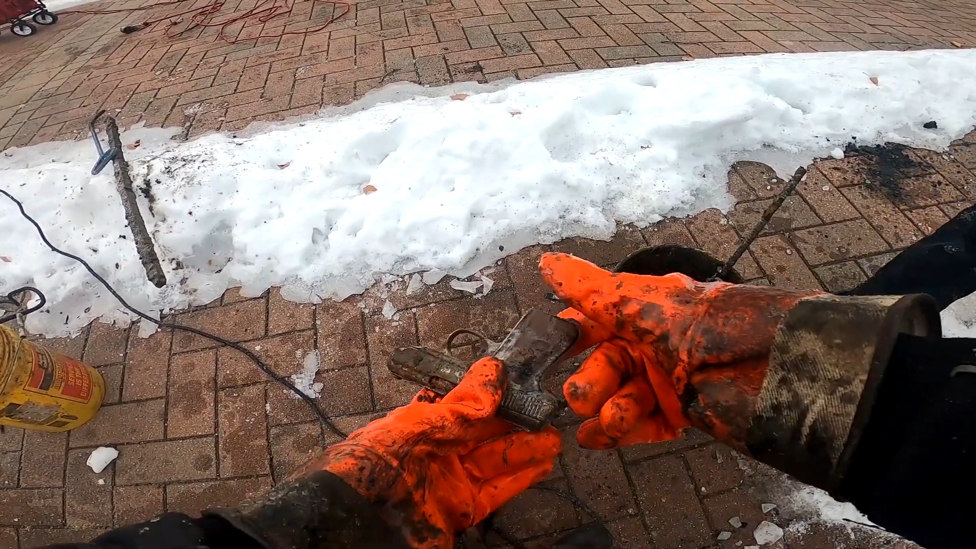 This wasn’t just scrap metal… a gun was found where families gathered