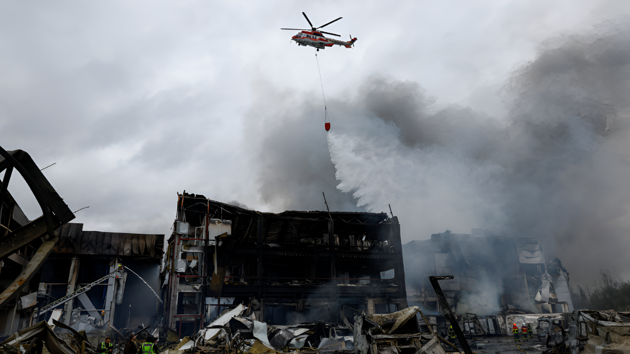 Ukraine drones torch Russia’s 'most critical' missile plant for third ...