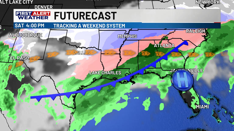 First alert forecast: A cold start this morning, tracking rain chances ...