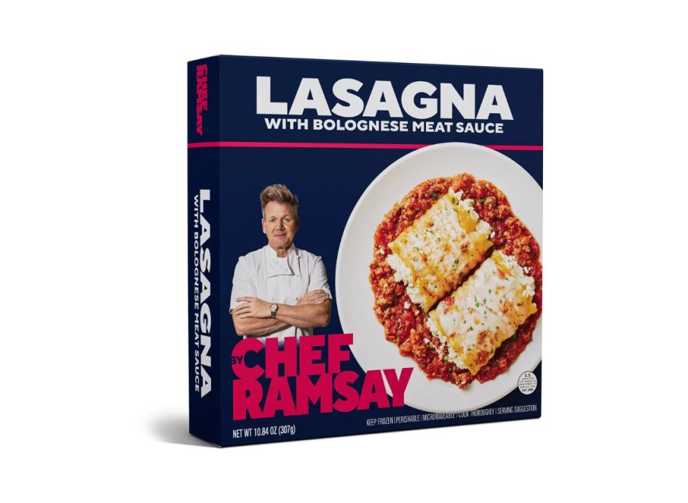 6 frozen lasagnas layered with real beef