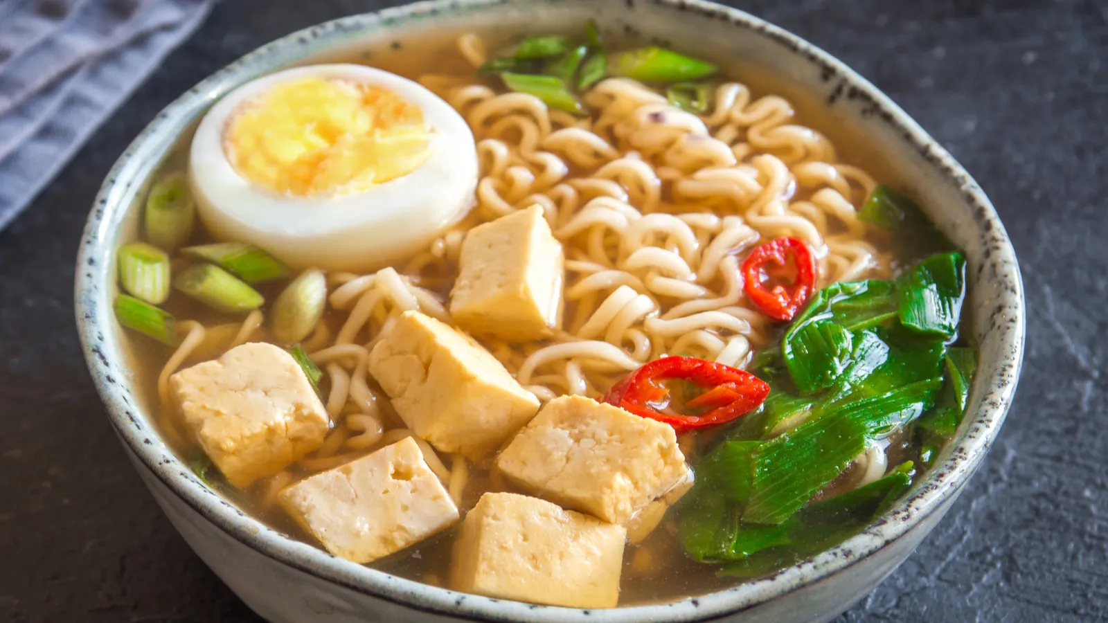 I didn’t expect this tofu ramen to be this addictive