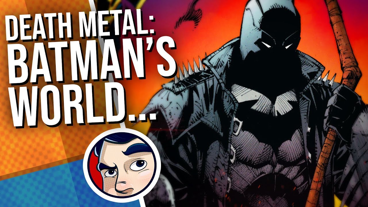 Death metal shows evil Batmen rule the world