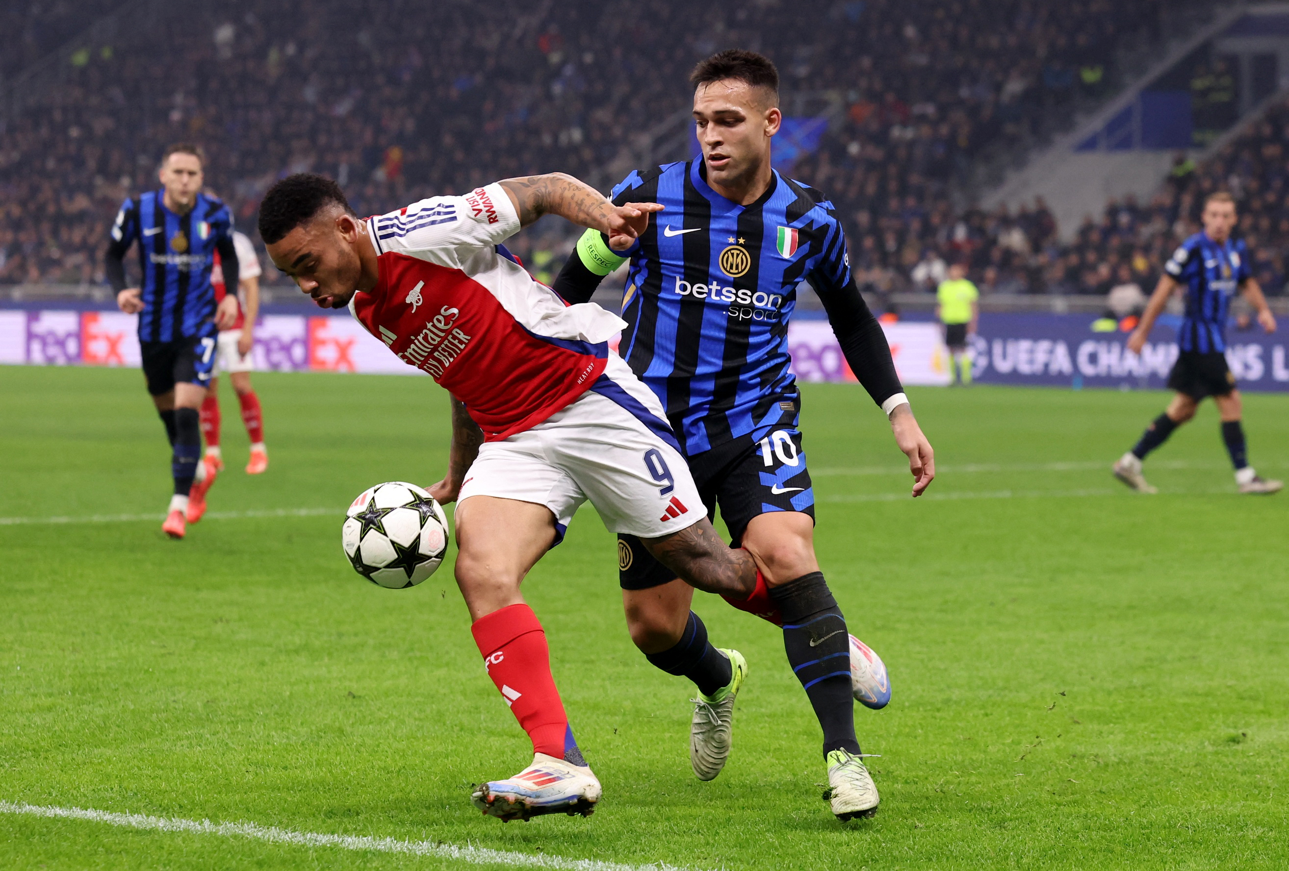 Inter Milan vs Arsenal: UEFA Champions League – team news, start lineups