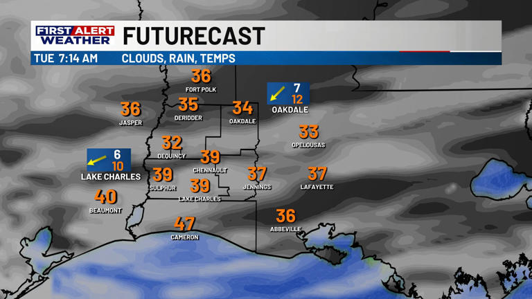 First alert forecast: A cold start this morning, tracking rain chances ...