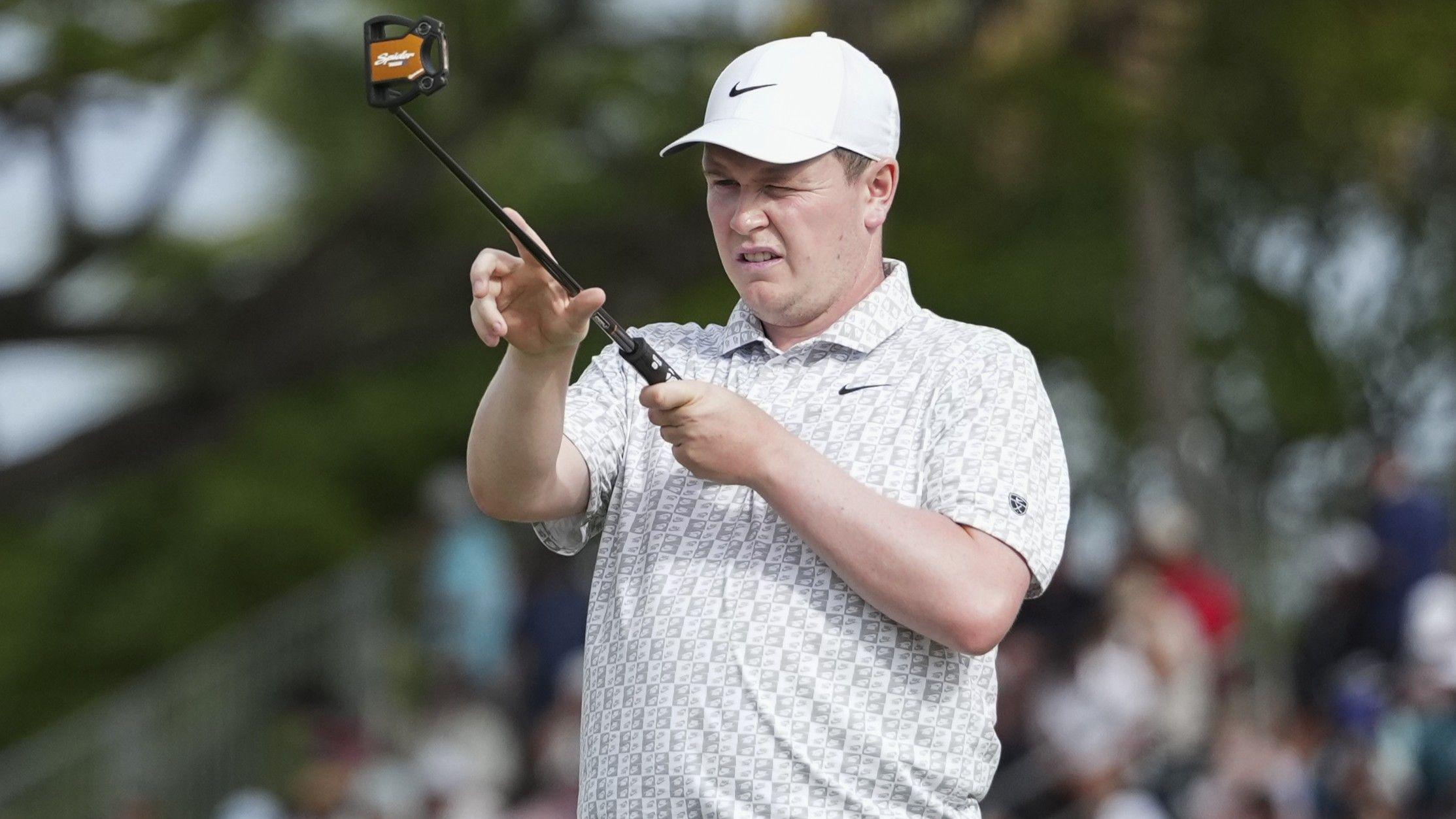 MacIntyre laments breaking putter after fourth-place finish