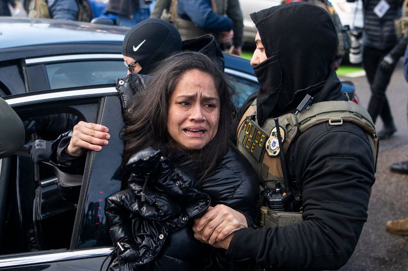 ABC viewers furious as host shares video of ICE agents dragging a woman ...