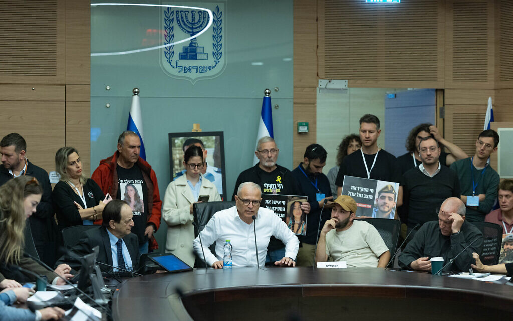 Bereaved families boycott Knesset meet on political Oct. 7 probe ...
