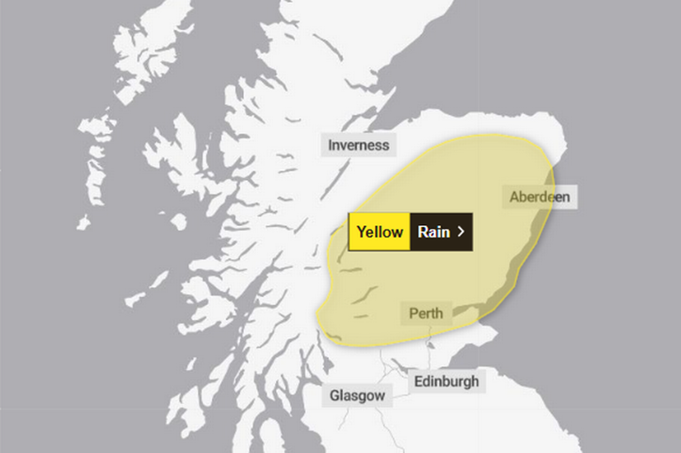 Met Office extends three-day 'danger to life' warning over heavy rain ...
