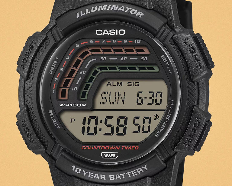Casio’s retro sports watch gives G-Shock vibes at a tiny fraction of ...