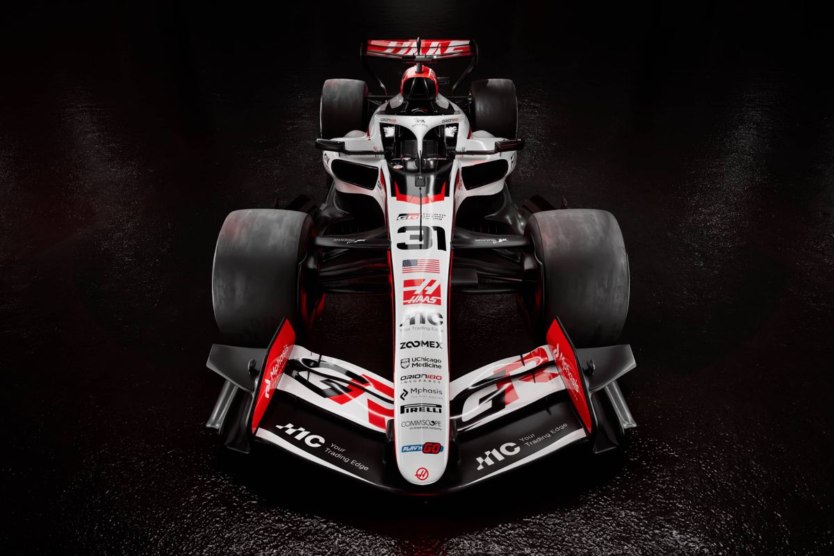 Haas stick with white, red and black as VF-26 breaks cover for 2026