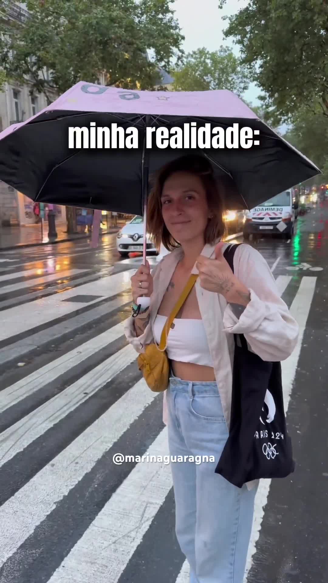 Então esse é o glamour parisiense?