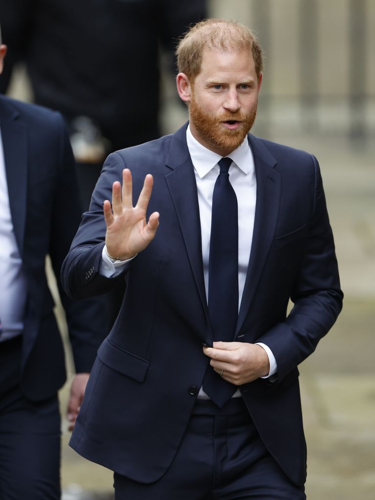 Prince Harry makes first appearance at High Court trial in London ...