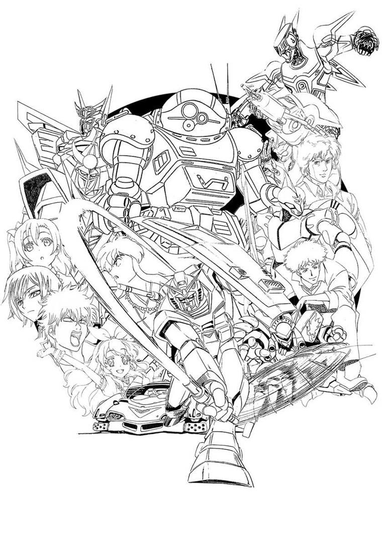 Cowboy Bebop designer inks new artwork for 50th anniversary anime ...