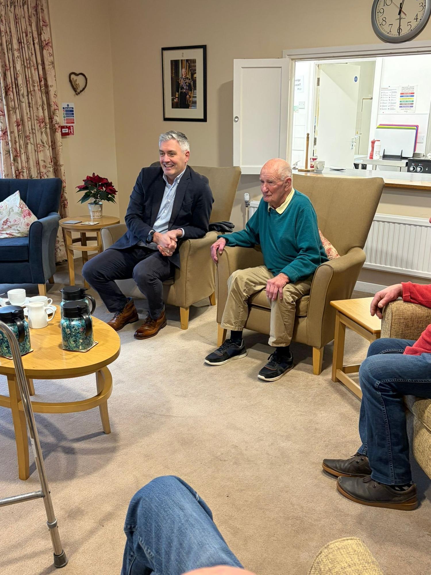 Residents pose “robust questions” to David Smith MP on visit to ...