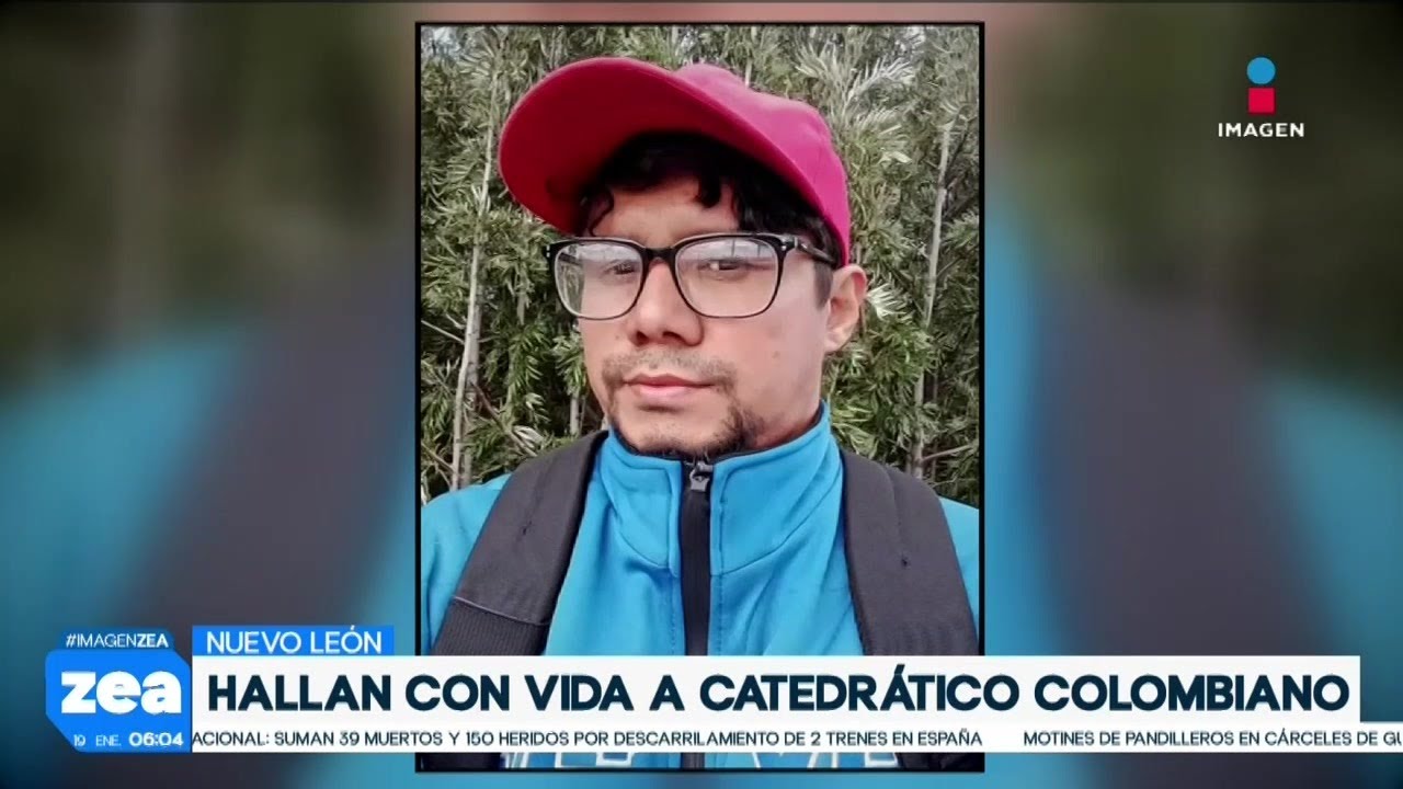 Hallan con vida al profesor colombiano Leonardo Escobar, desaparecido ...