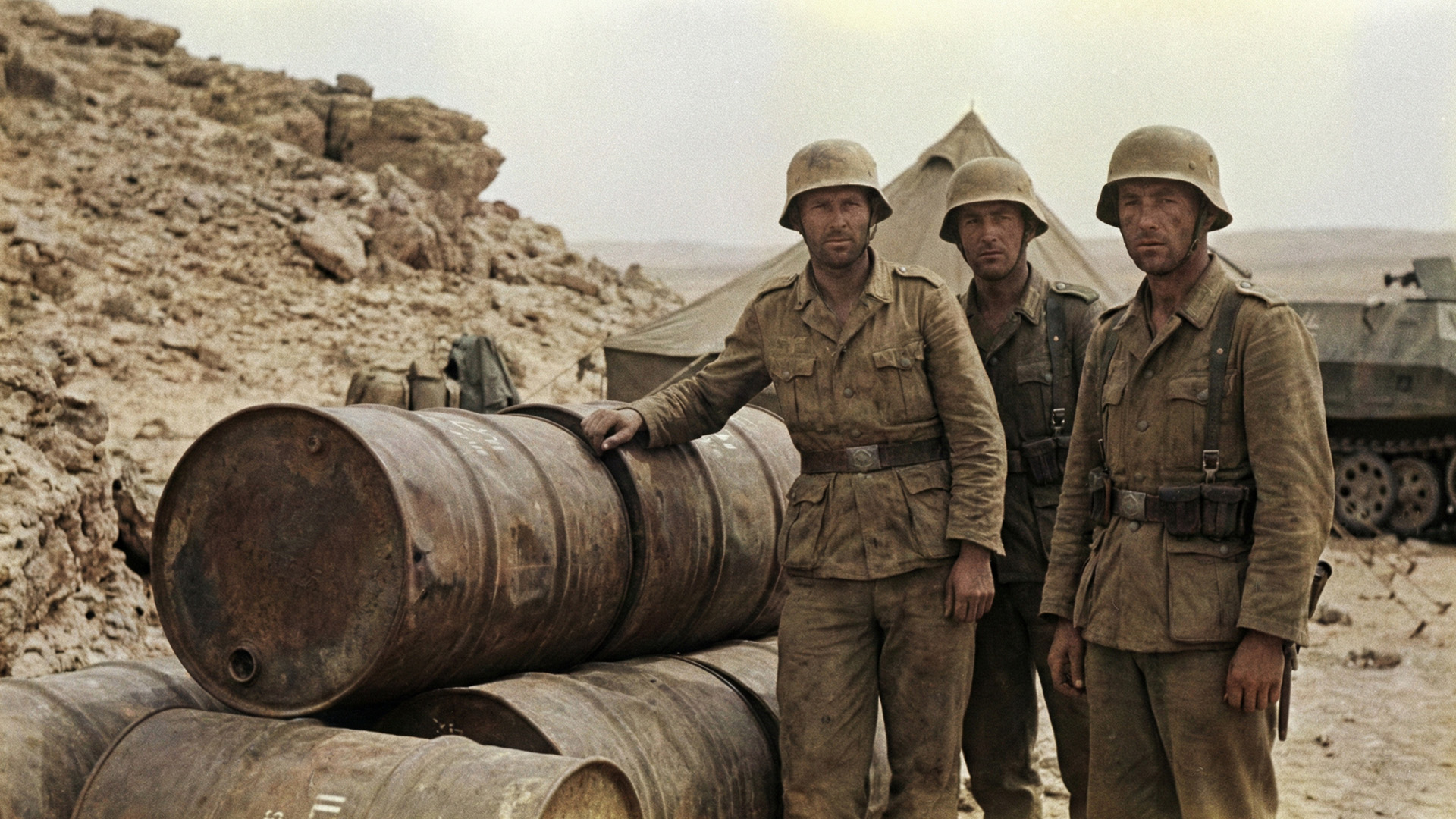 The fear after African armies captured American fuel in WW2