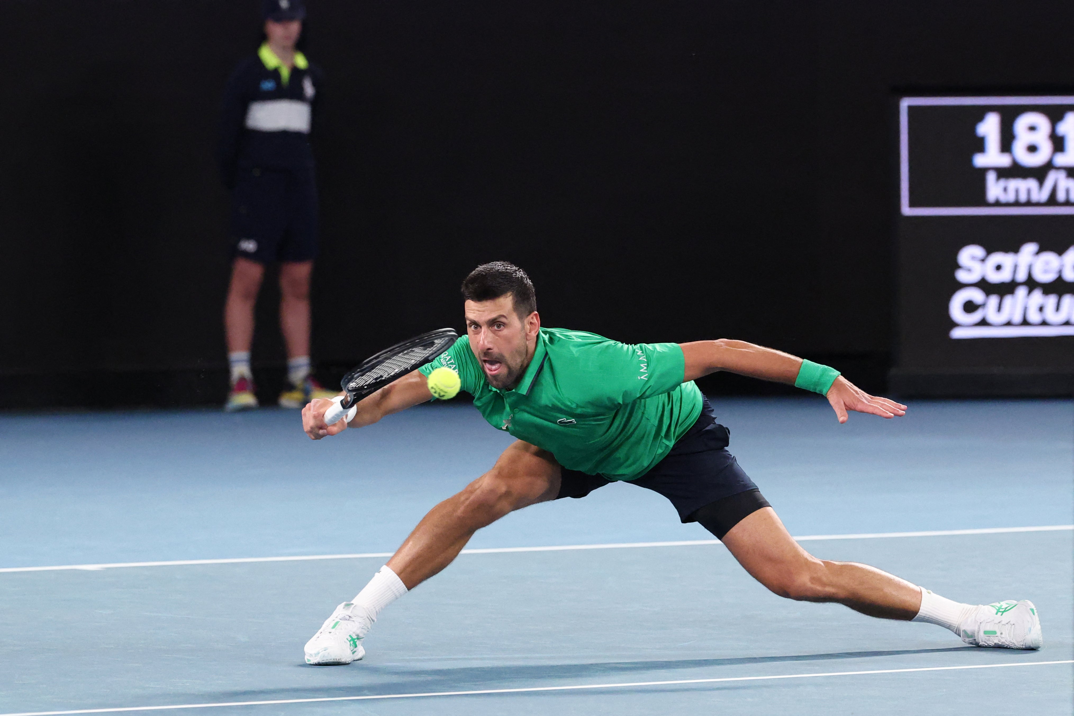 Djokovic equals Federer record with milestone Australian Open victory