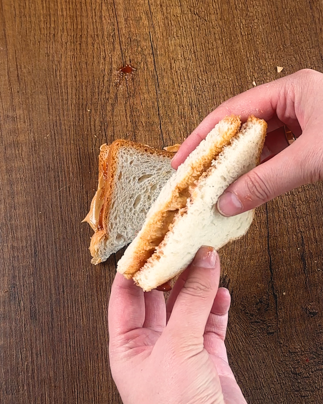 Contractor's ultimate peanut butter jelly sandwich🥪