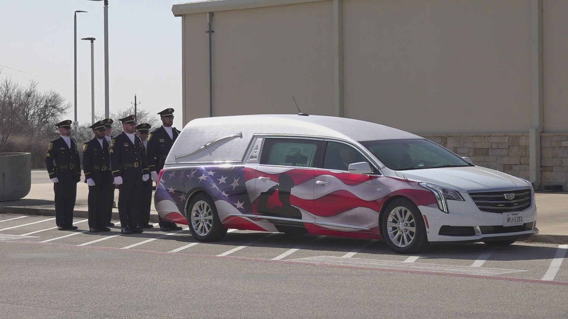 Community honors fallen Officer Elijah Garretson with funeral ...