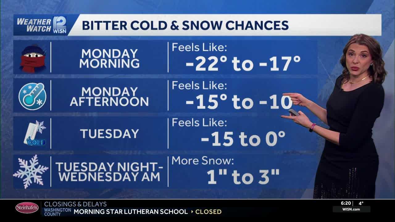 Winter weather advisory: Blowing snow, brutal cold in SE Wisconsin