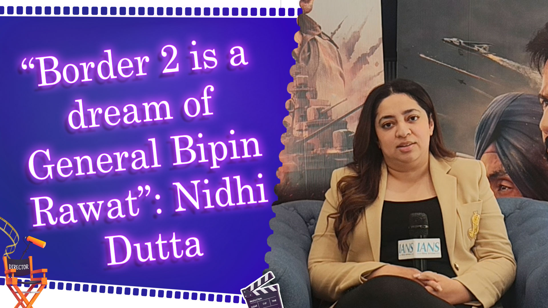 IANS exclusive interview with Nidhi Dutta on Border 2 | Indian war ...