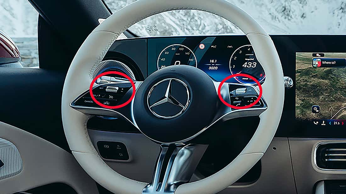 Mercedes CLA EQ bekommt neues Lenkrad: E-Limousine darf walzen, statt ...