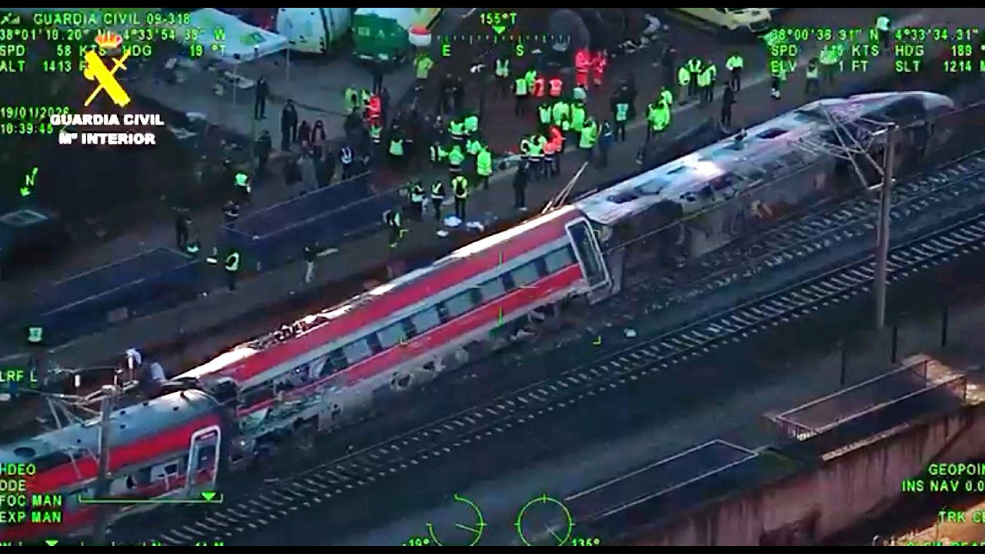 Two high-speed passenger trains collide in Spain, killing dozens