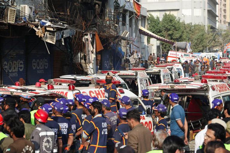 Rising smoke, locked exits: How Karachi mall inferno trapped victims