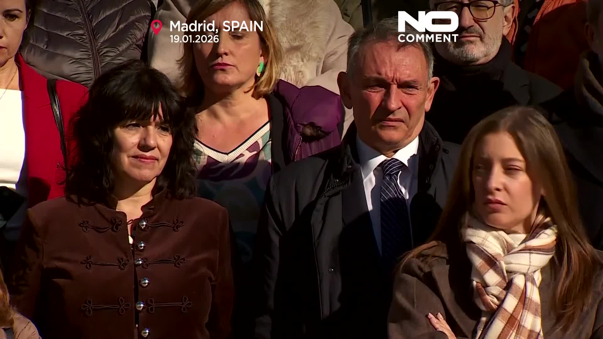 Spain holds minute of silence for victims of train derailment