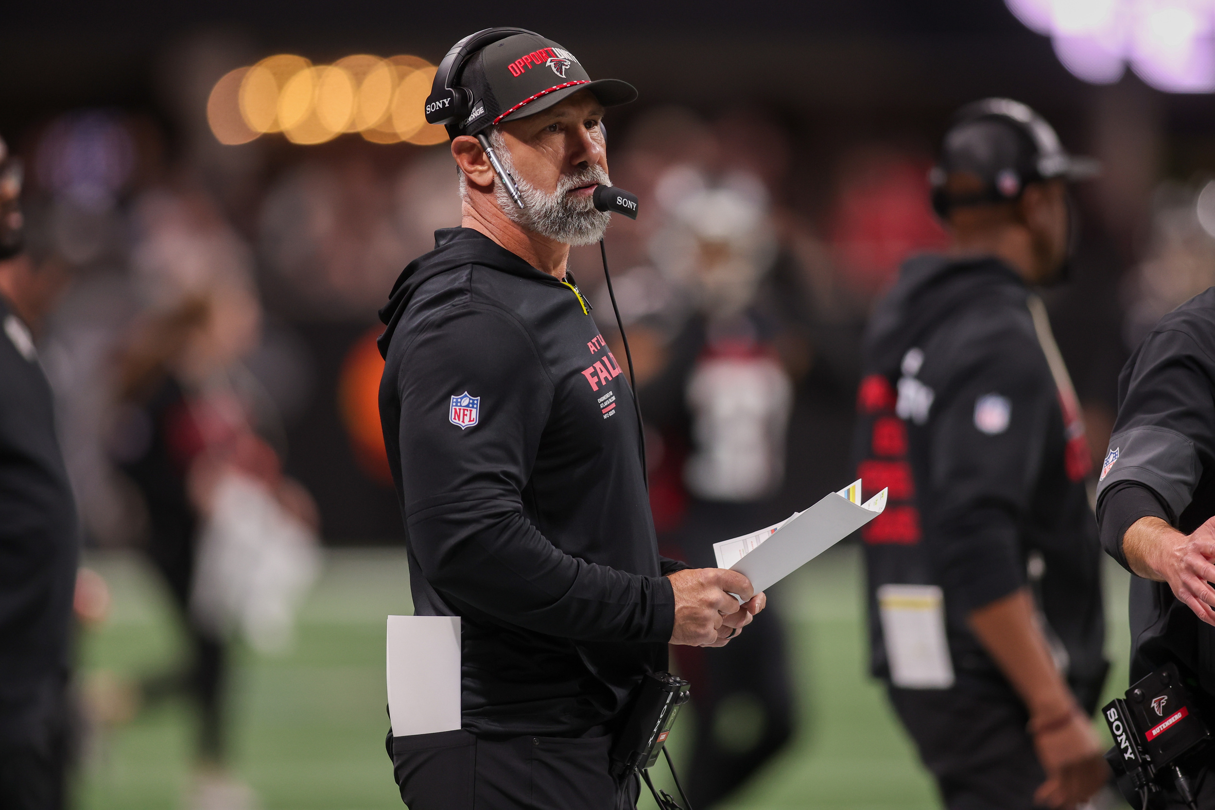 Falcons have retained defensive coordinator Jeff Ulbrich