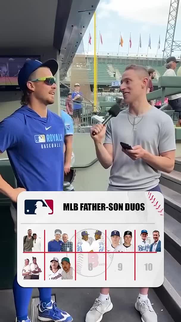 Can Bobby Witt Jr guess father-son MLB duos?