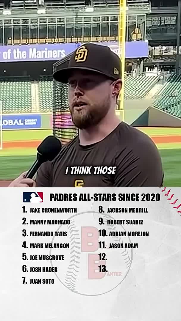 Can MLB star name all of the Padres all-stars?