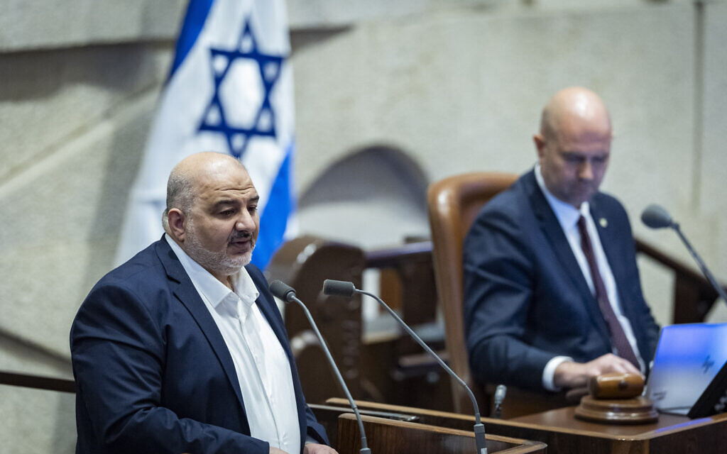 Ra’am’s Abbas slams Netanyahu, Ben Gvir, for ignoring soaring crime in ...