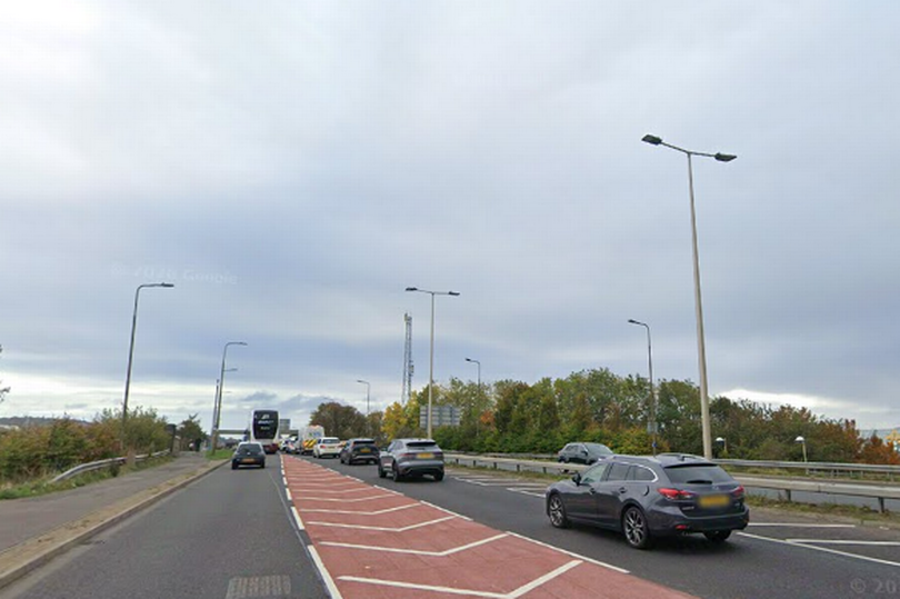 Edinburgh van driver and motorcyclist in 'road rage fight' on busy slip ...