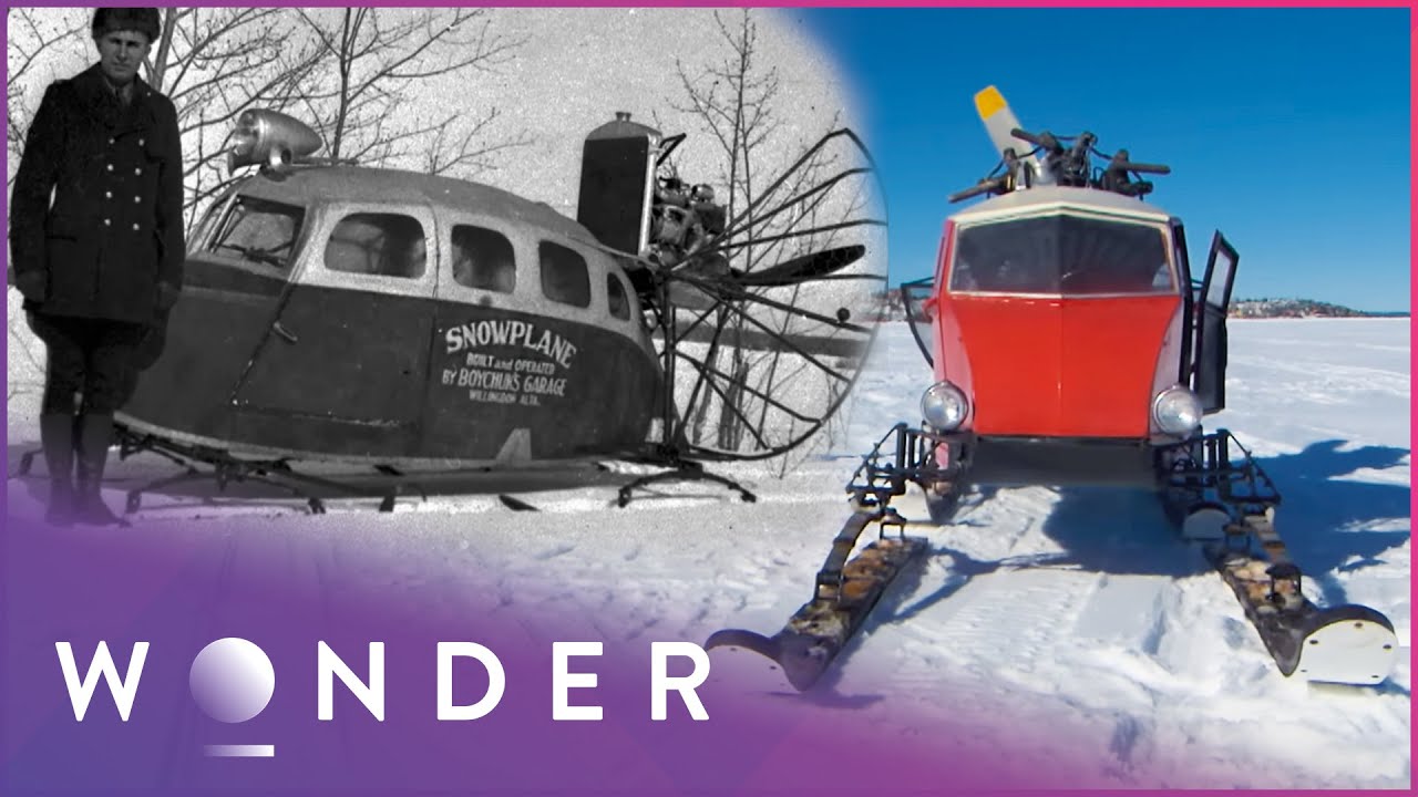Taking 450 BHP Antique Snow Plane Through It's Paces | Ice Pilots | Wonder