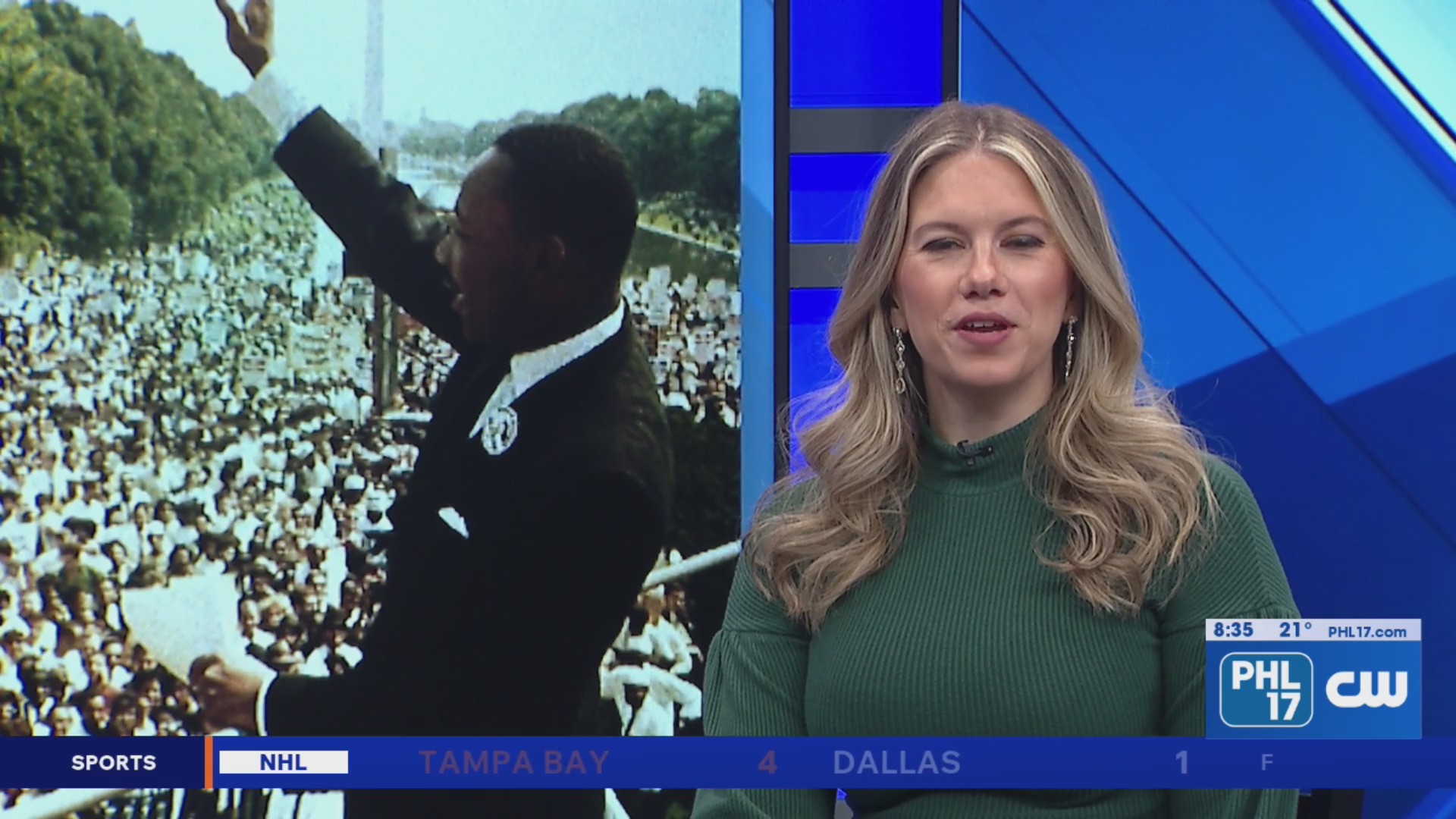 Honoring Dr. King through art: Woodmere Art Museum hosts MLK Jr. family ...