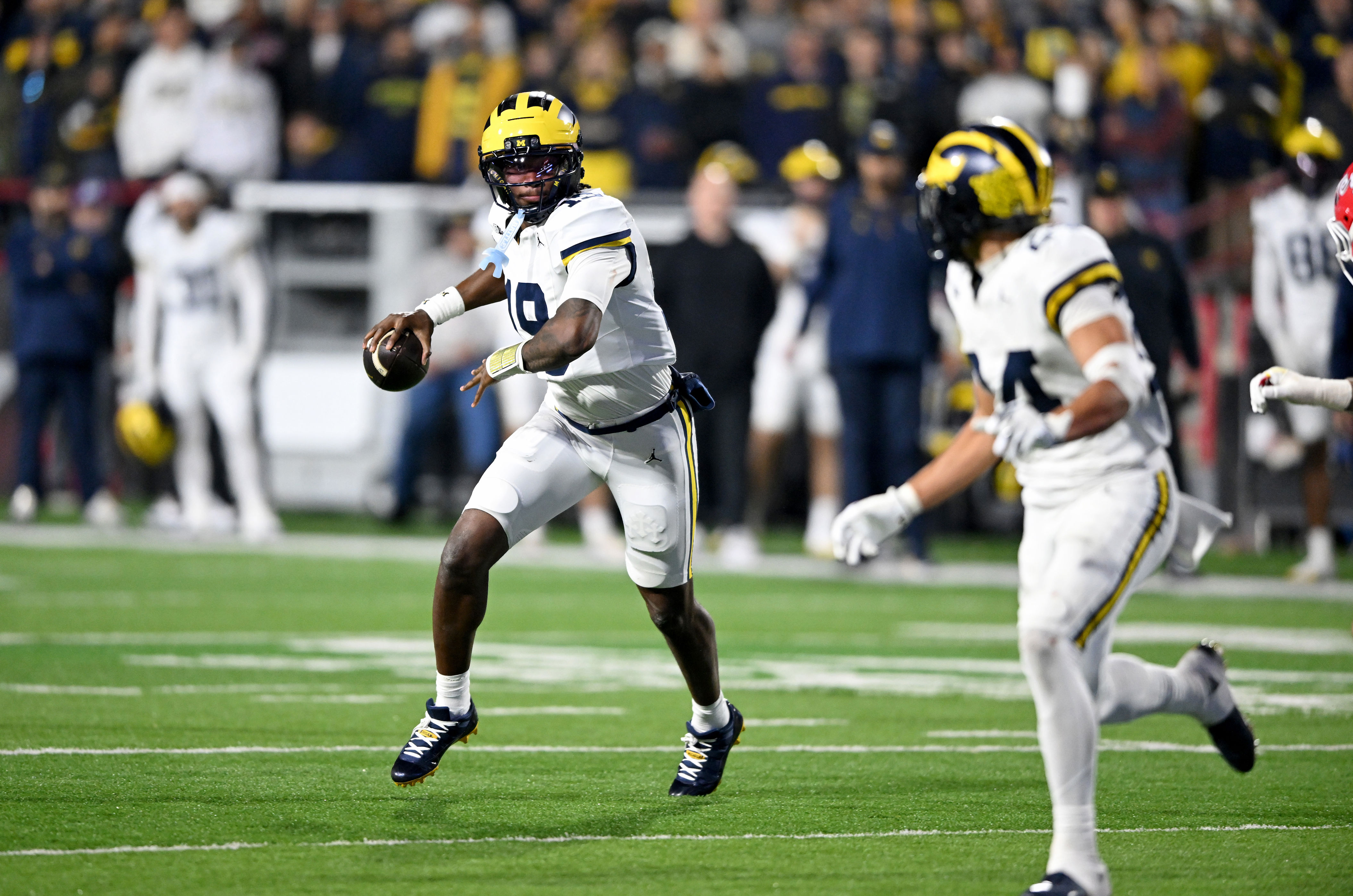 Michigan’s offensive potential has already taken a significant jump ...