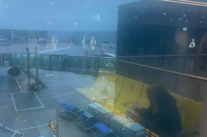 Passengers left stranded on stairwell as Jet2 plane leaves without them